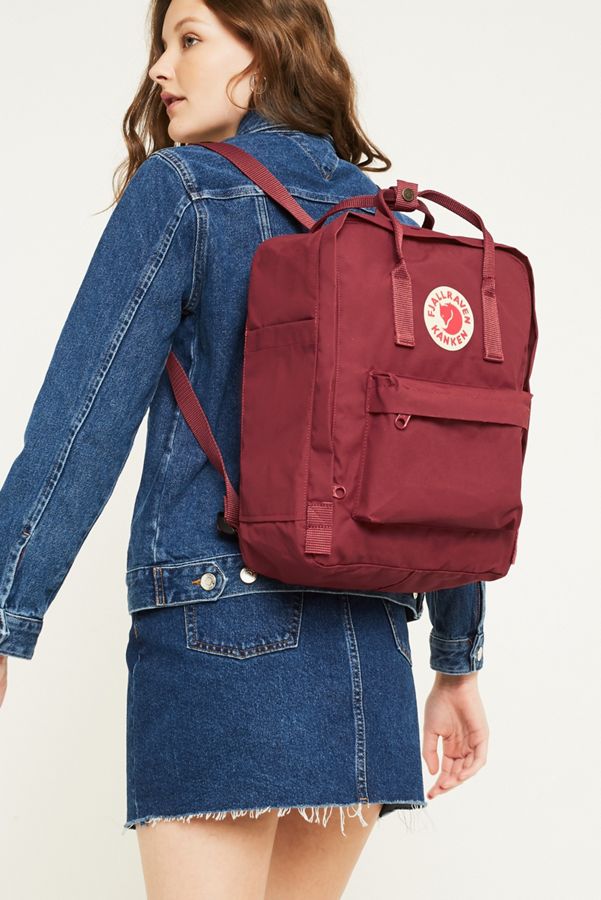 Fjallraven Kanken Ox Red Backpack | Urban Outfitters UK