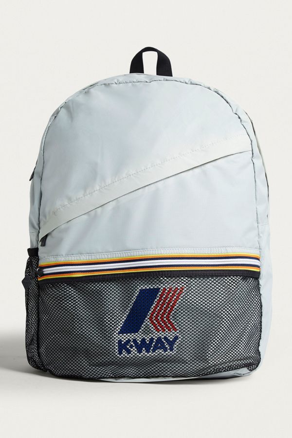 K-Way Grey Packable Backpack | Urban Outfitters