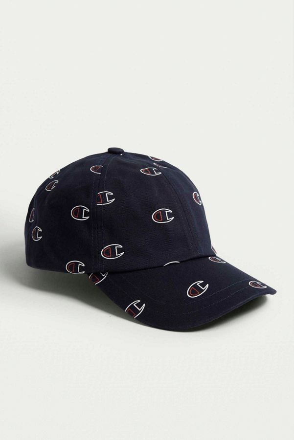 Champion Logo Print Baseball Cap | Urban Outfitters UK