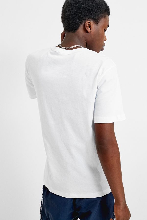 Champion Script Logo White T-Shirt | Urban Outfitters UK