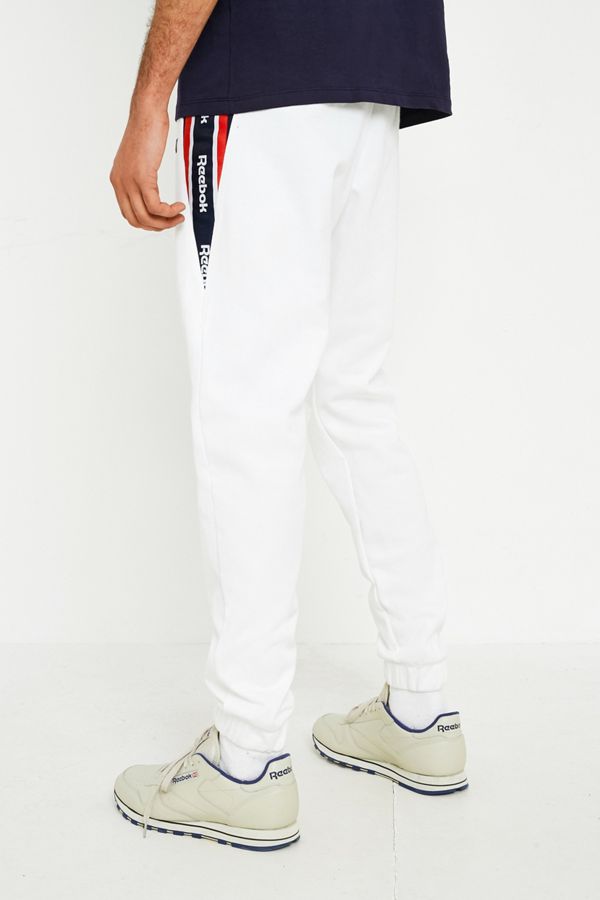 Reebok Franchise White Track Pants | Urban Outfitters