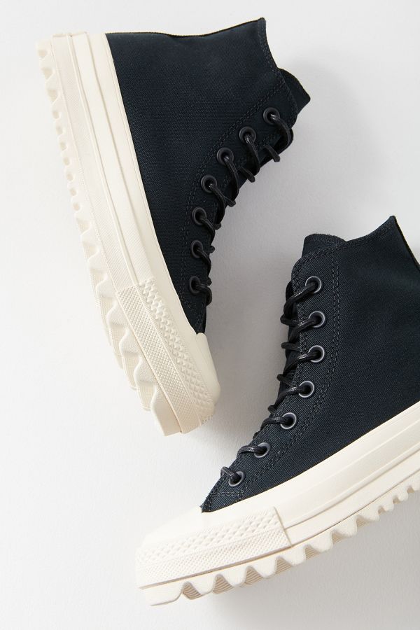 Converse Chuck Taylor All Star Lift Ripple High Top Trainers | Urban ...
