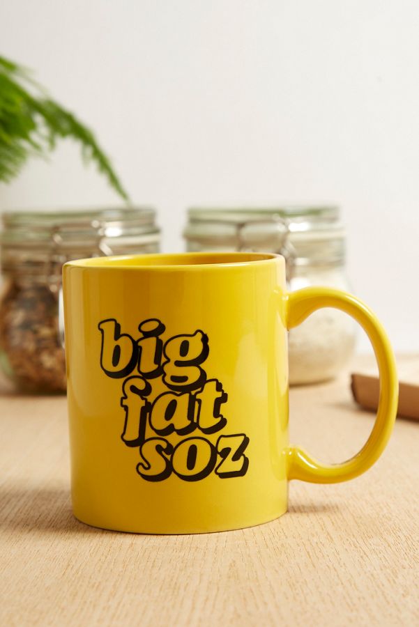 Big Fat Soz Mug | Urban Outfitters FR
