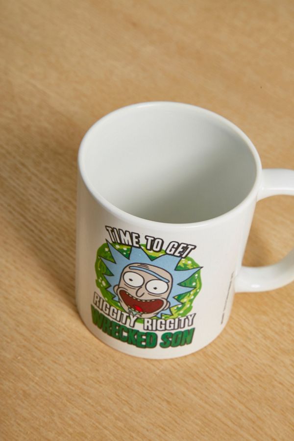 Rick and Morty Time To Get Riggity Riggity Wrecked Son Mug | Urban ...