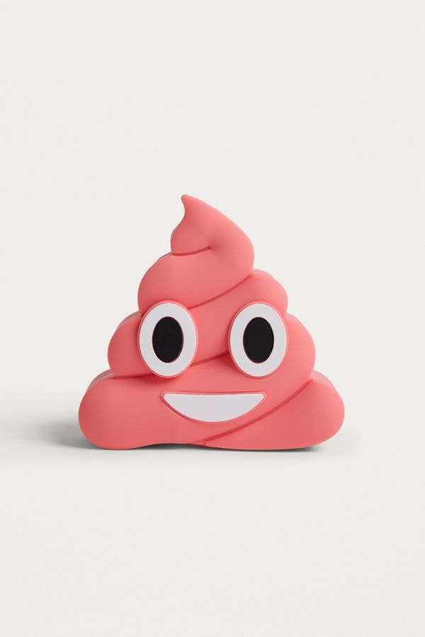 MO POWER Pink Poo Emoji Portable Charger | Urban Outfitters