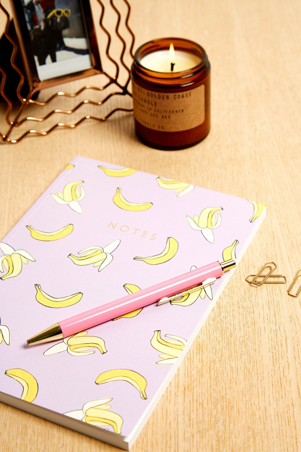 Central 23 Banana Print Notebook | Urban Outfitters UK
