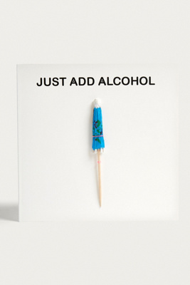 Just Add Alcohol Card | Urban Outfitters