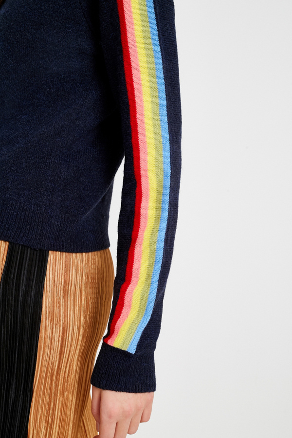 Urban Outfitters Striped Rainbow Jumper | Urban Outfitters
