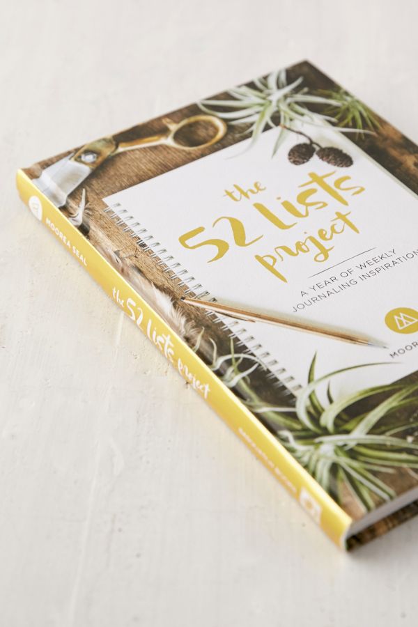 The 52 Lists Project: A Year of Weekly Journaling Inspiration Book ...