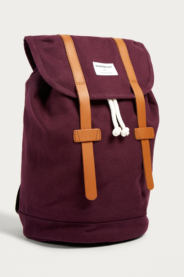 Sandqvist Stig Mini Plum Backpack | Urban Outfitters
