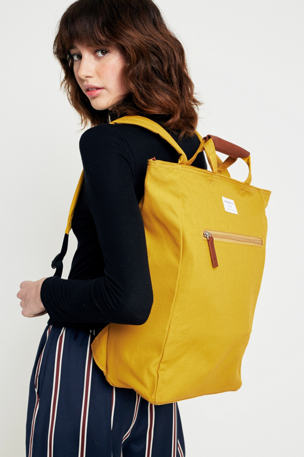 Sandqvist Tony Yellow Backpack | Urban Outfitters